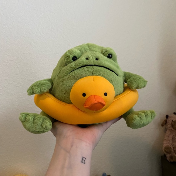 Jellycat | Toys | Jellycat Ricky Rain Frog Rubber Ring | Poshmark